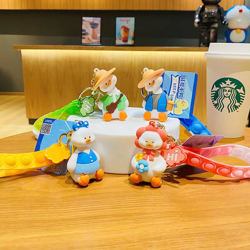 Jual 69. Gantungan Kunci Bebek Lucu / Key Chain Duck / Gantungan Kunci ...