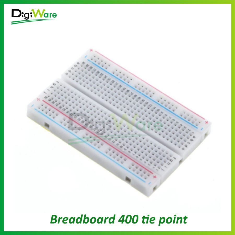 Jual Breadboard Bread board Project Board 400 tie point | Shopee Indonesia