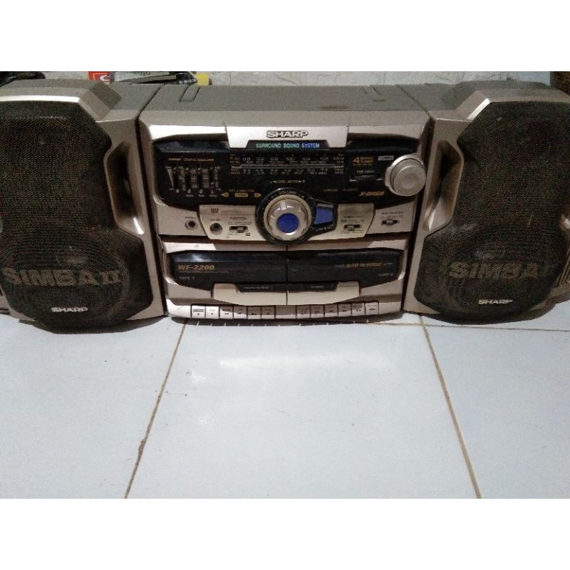 Jual Tape dan radio Simba merk SHARP (bekas pakai) | Shopee Indonesia