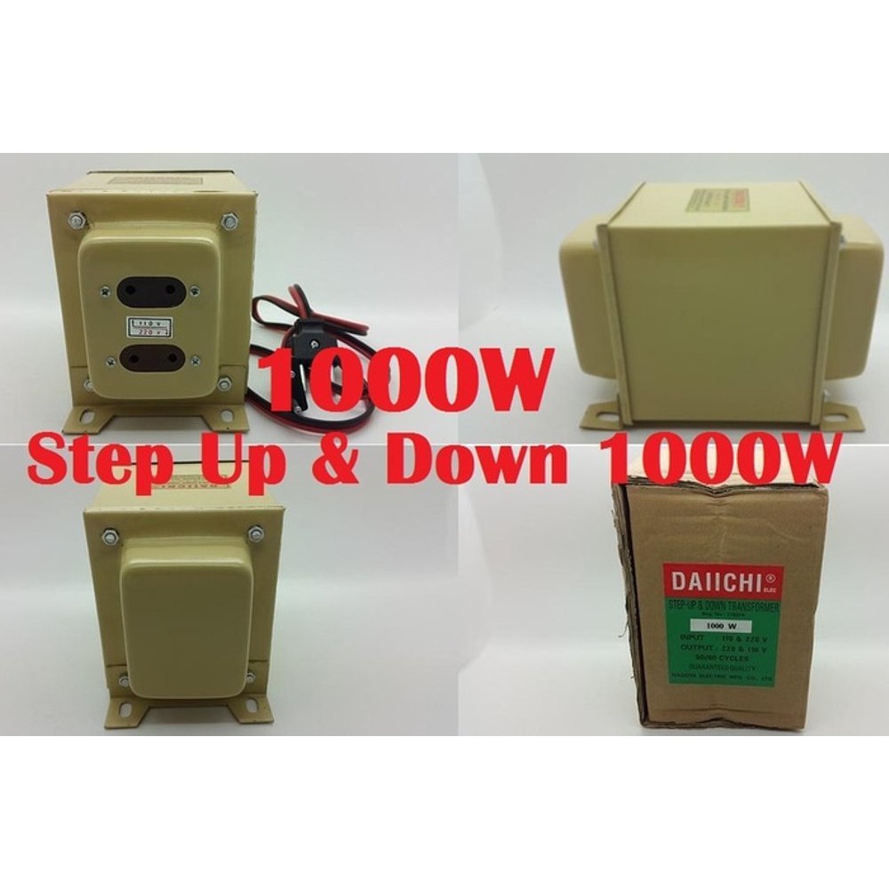 Jual Step Up Step Down AC 110V-220V 1000 Watt Daiichi | Shopee Indonesia