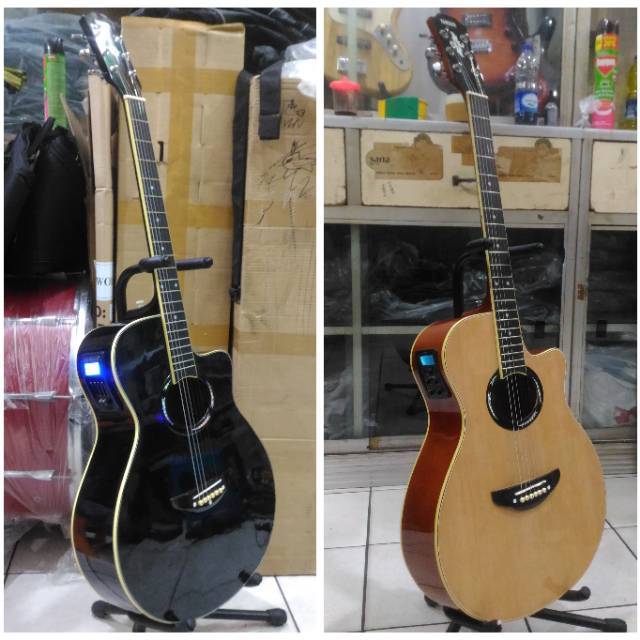 Jual Gitar Akustik Elektrik Tuner Yamaha APX 500ii | Shopee Indonesia