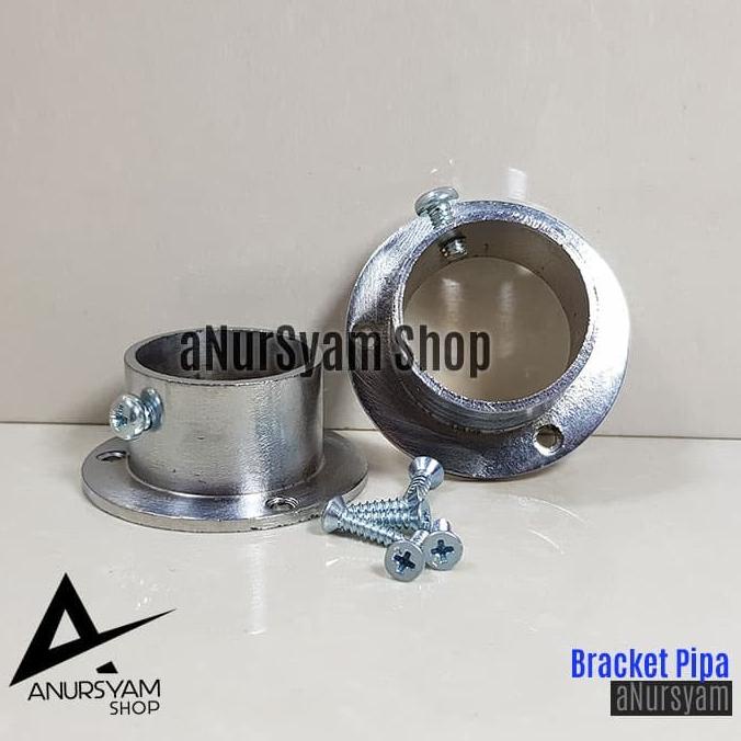 Jual Bracket Pipa 1 inch SDM-SLP / Sambungan Pipa Bulat Per Pasang ...