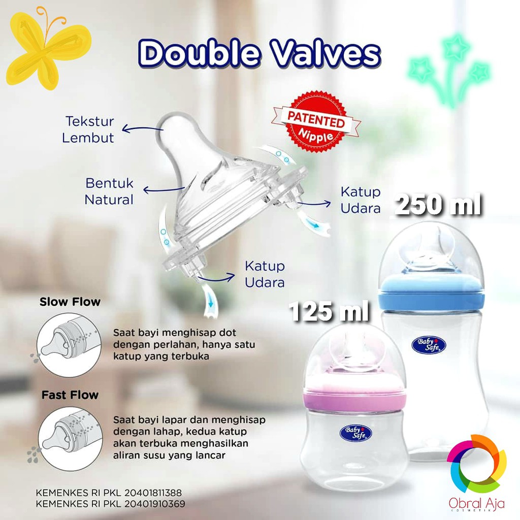 Jual Baby Safe Wide Neck Bottle ( Botol Susu ) | Shopee Indonesia