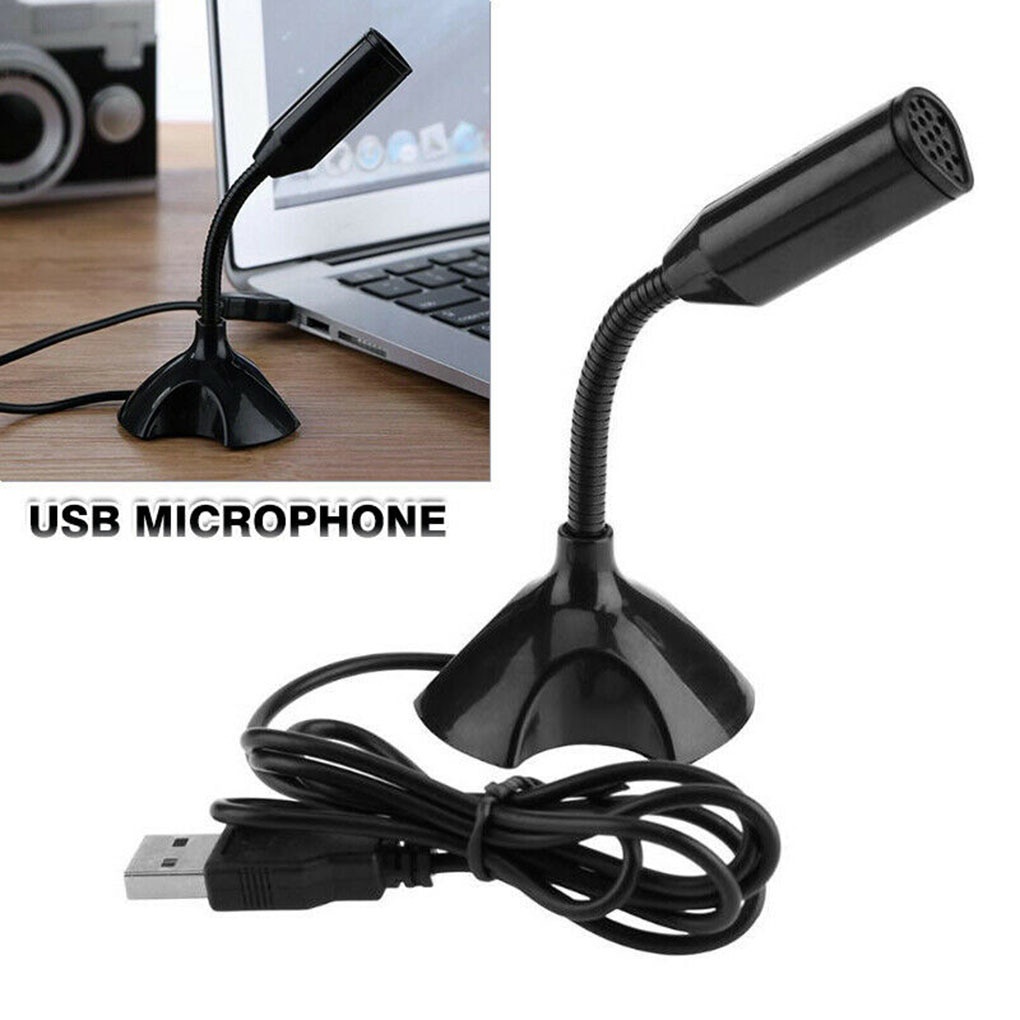 Jual Microphone Meja untuk Laptop Komputer USB Micropon PC Mic Desktop ...