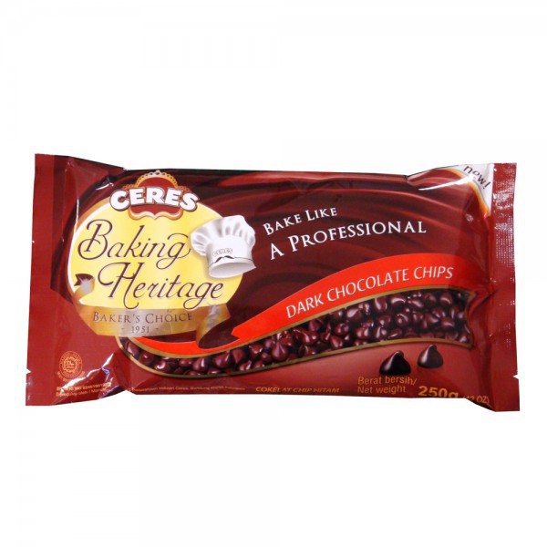 Jual Cokelat Chip ceres dark Chocolate choco | Shopee Indonesia