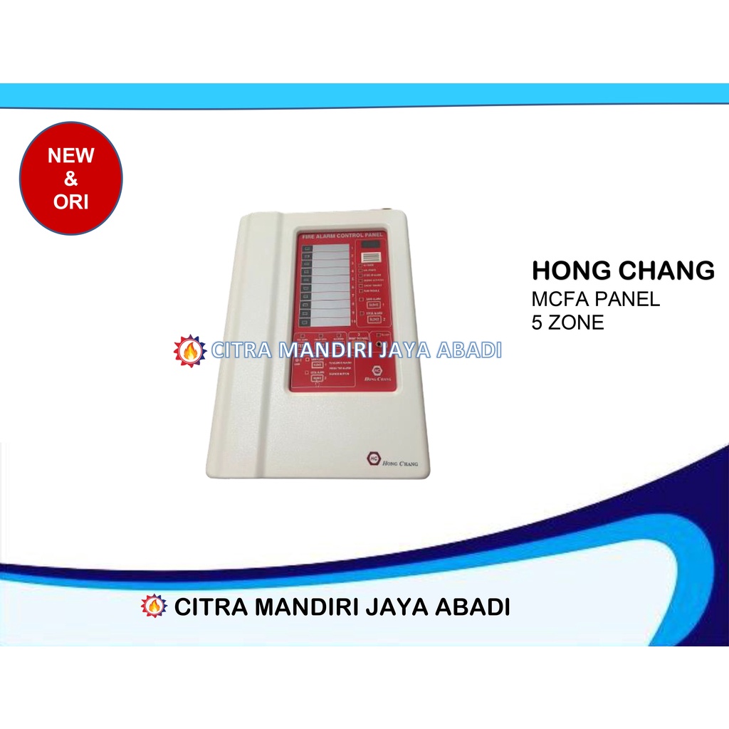 Jual Panel alarm 5 zone merek Hong chang/HC plastik MCFA | Shopee Indonesia