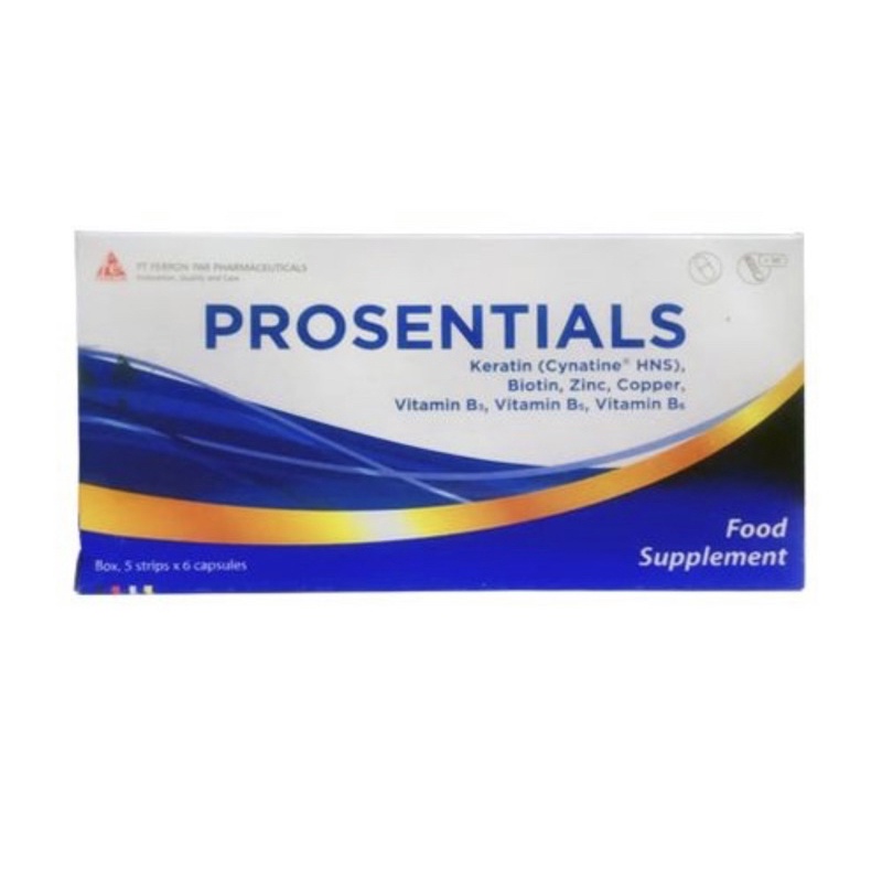 Jual Prosentials box 30 tablet ( suplemen kesehatan kulit ) | Shopee ...