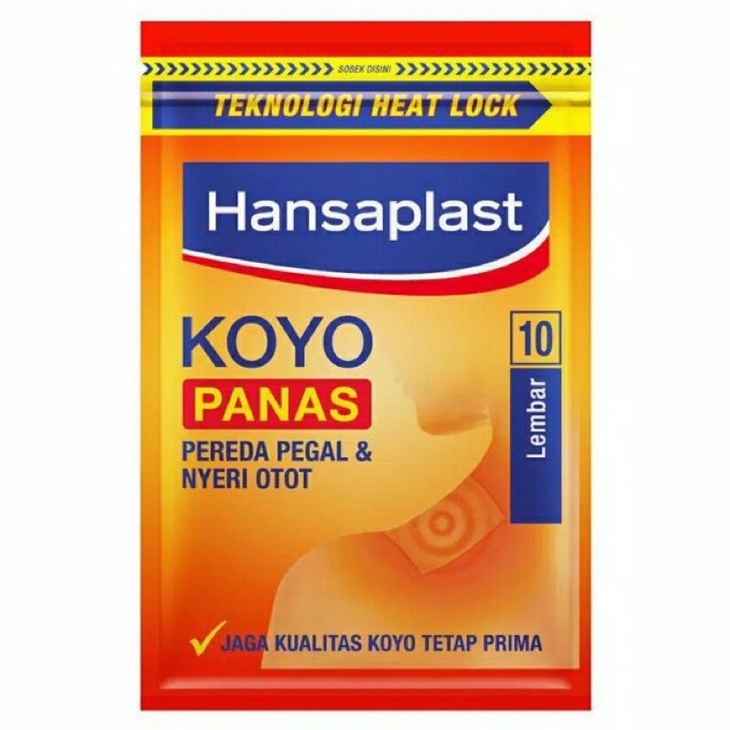 Jual Hansaplast Koyo Panas & Hangat isi 10 | Shopee Indonesia