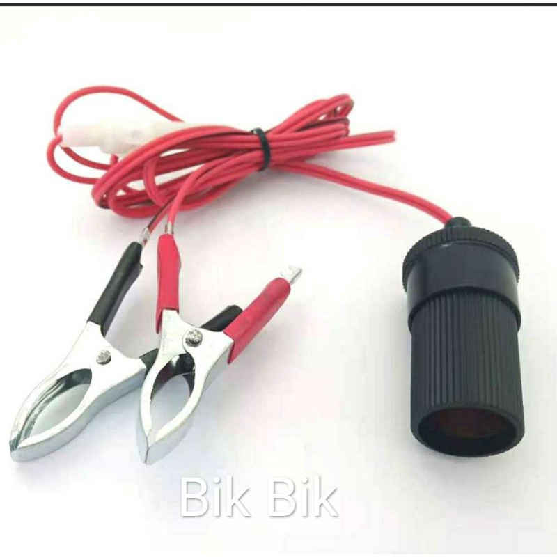 Jual Colokan Tempat Rumah Terminal Cas Charger Mobil Motor | Shopee ...