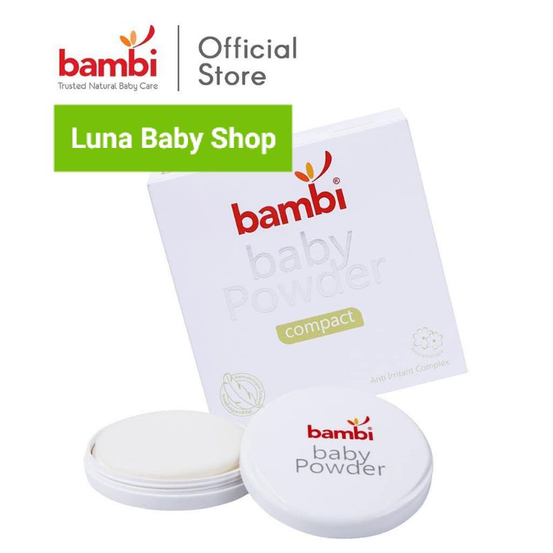 Jual Bambi Baby Powder Compact dan Refill | Shopee Indonesia