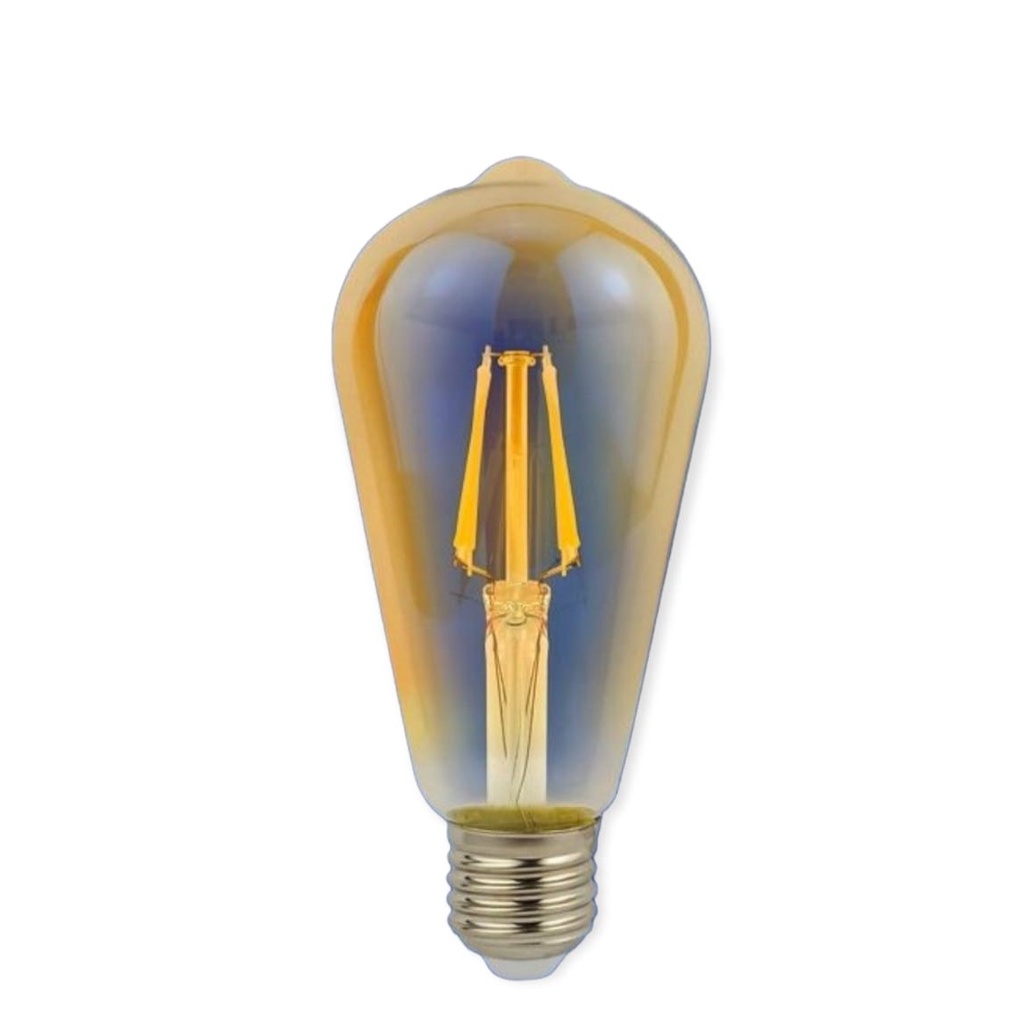 Jual LED BULB FILAMENT 4Watt Bohlam Pijar CAFE Edison SY-904 SEMNY E27 ...