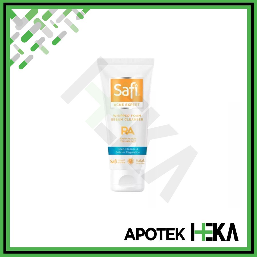 Jual Safi Acne Whipped Foam Sebum Cleanser 100 g (BANDUNG) | Shopee ...