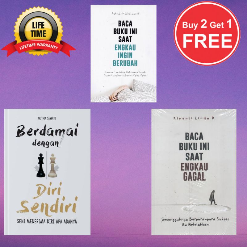 Jual Berdamai dengan diri sendiri Baca buku ini saat engkau gagal ingin berubah | Shopee Indonesia