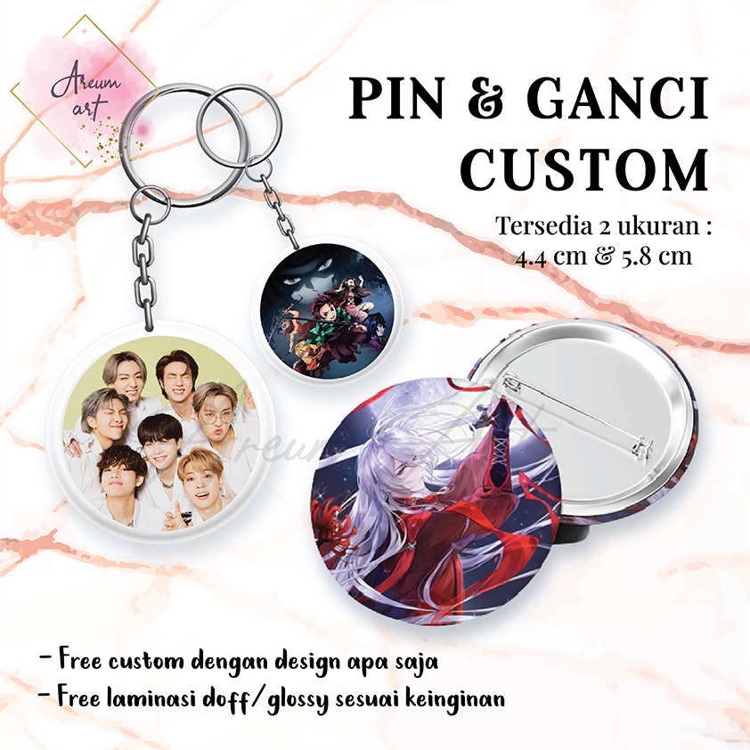 Jual GANCI PIN - GANTUNGAN KUNCI CUSTOM / PIN CUSTOM / SOUVENIR WEDDING ...