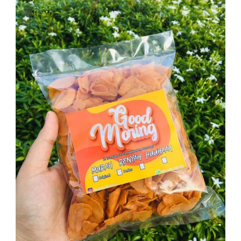 Jual KERIPIK MORING 250 GRAM | Shopee Indonesia