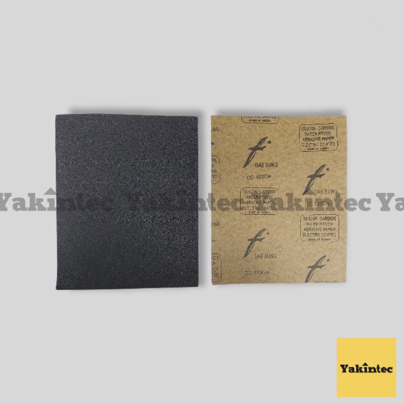 Jual Amplas Hamplas Duco Lembaran Grit 120 / Abrasive Paper Grit 120cw ...