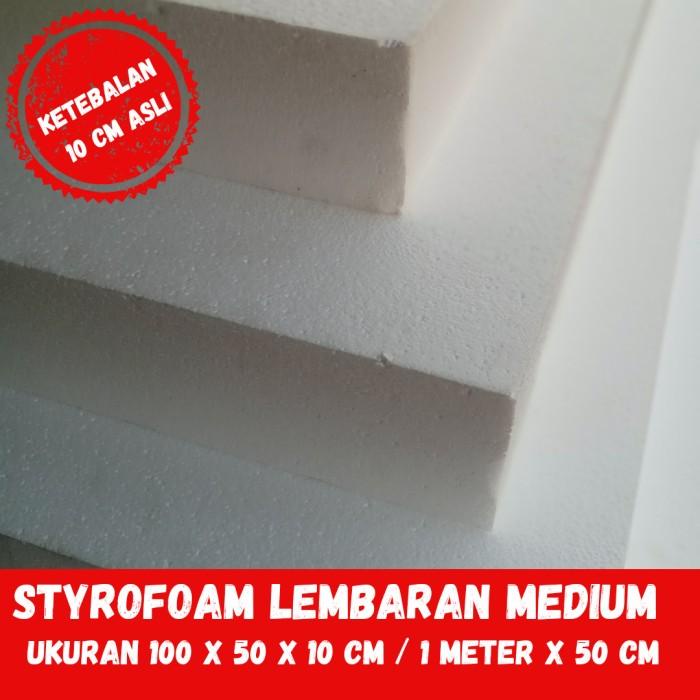 Jual Art Paper Styrofoam Lembaran / Sterofoam Lembaran 10 Cm Medium Uk ...