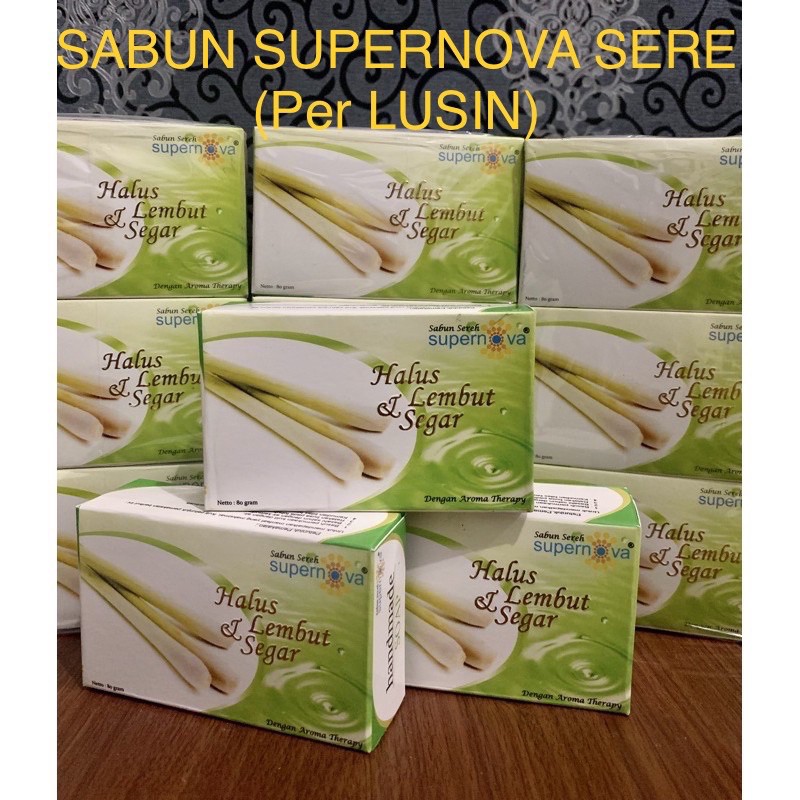 Jual SABUN SUPERNOVA VARIAN SERE dan MELATI HERBAL (original) | Shopee ...