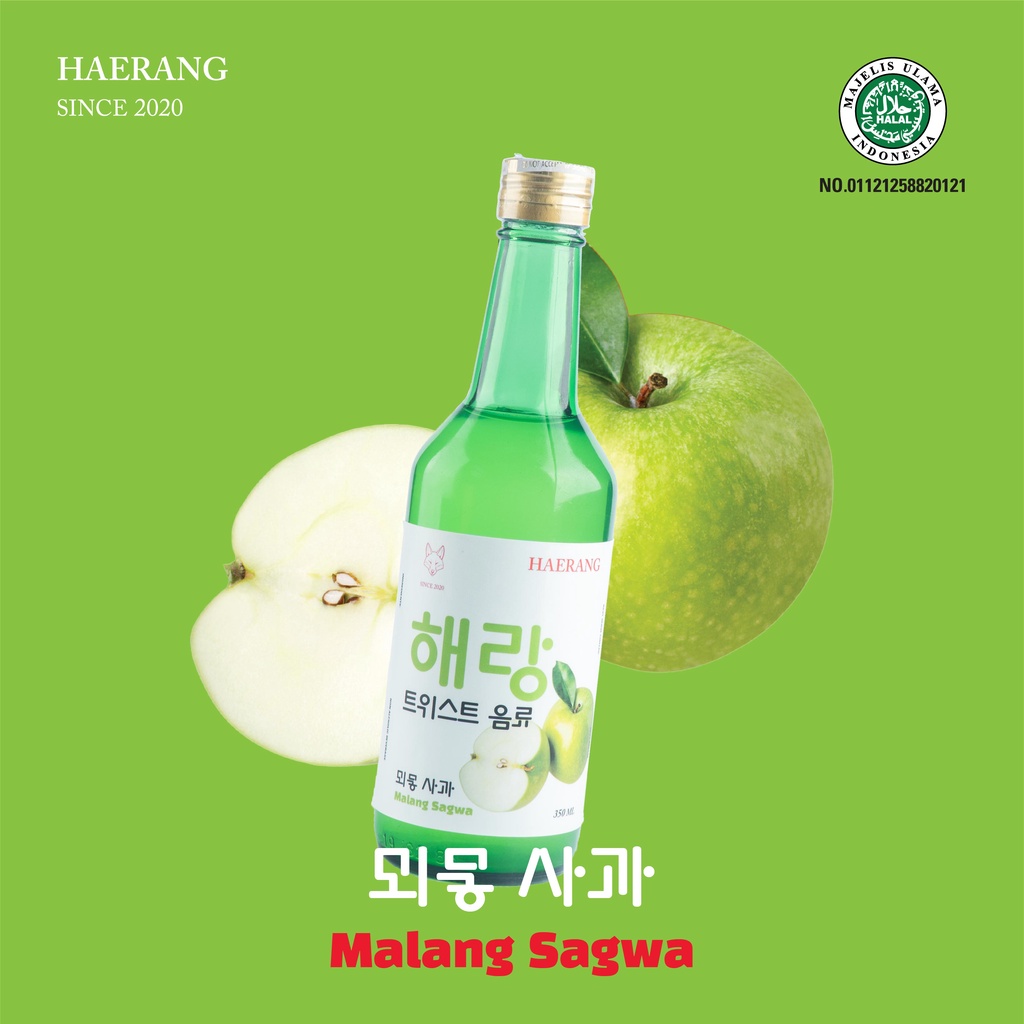 Jual Soju Halal / Korean Twist Drink Malang Sagwa (Apel Malang ...