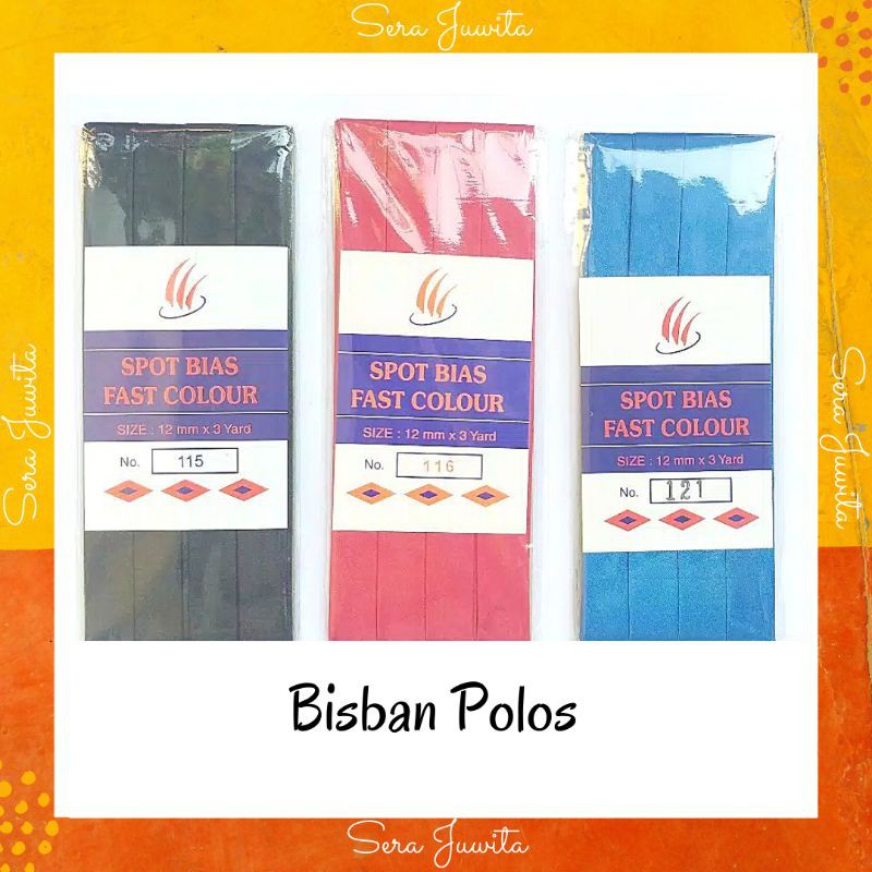 Jual Bisban Polos/Kosong Bahan Satin Saten| List Jahitan Kerah Baju ...