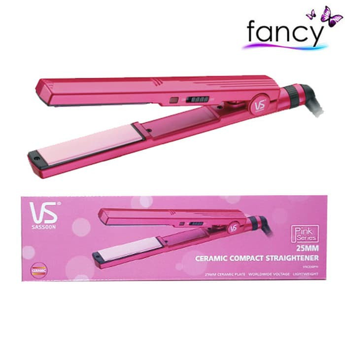 Jual PROMO!!! VIDAL SASSOON Compact Style Iron (Catok Rambut) | Shopee ...