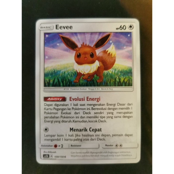 Jual Segera Miliki Pokemon Tcg Indonesia - Eevee Ability Sale!!! | Shopee Indonesia