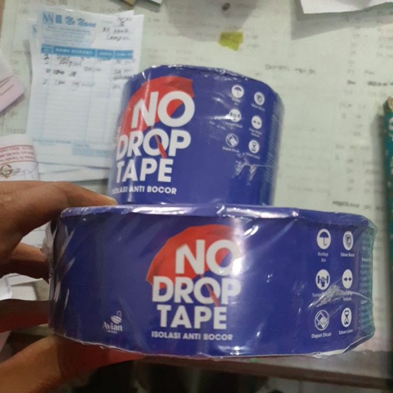 Jual LAKBAN ISOLASI TAMBAL BOCOR NO DROP TAPE ATAP GENTENG SENG BETON PVC DAN POLYCARBONATE TAPE ...