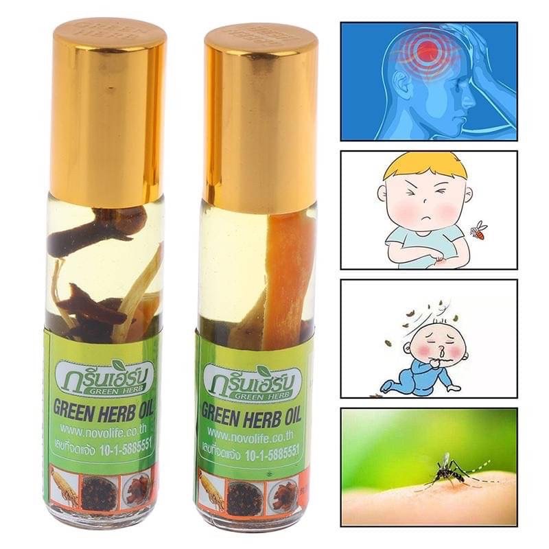 Jual Minyak Angin Green Herb Oil ( 100% ORIGINAL ) | Shopee Indonesia