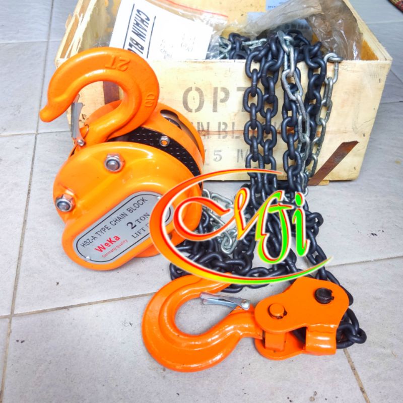 Jual Chain Block 2 Ton × 10 Meter Weka Germany Takel Keratan 2 Ton × 10 ...