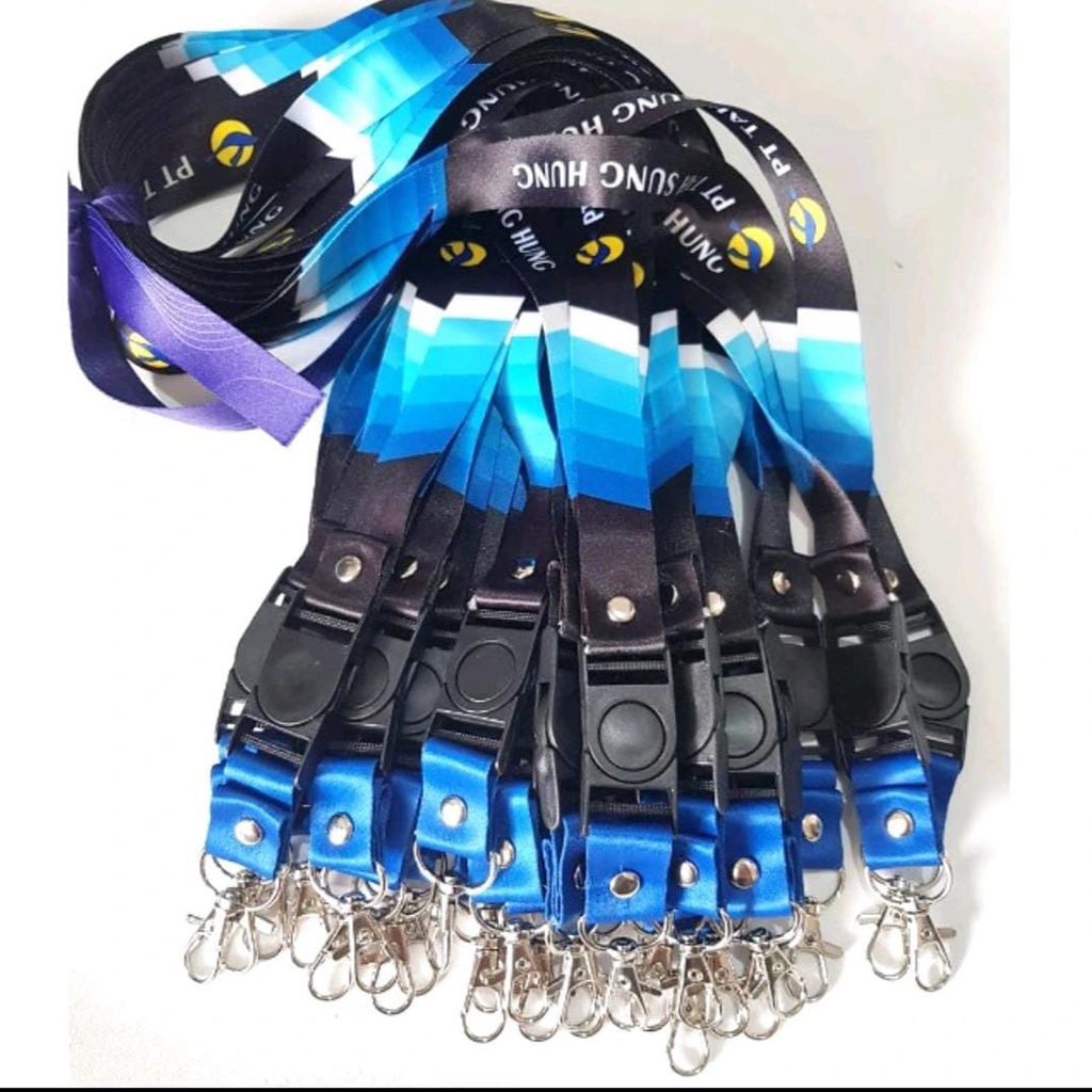 Jual ID CARD CUSTOM TALI LANYARD ID CARD PRINTING 2 CM FULL COLOR ...