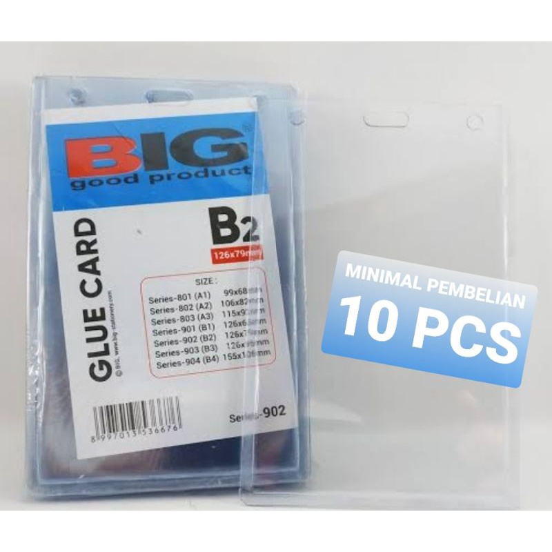 Jual ID Card - Name Tag - Card Holder B2 126mm x 79mm BIG // OA B2 ...