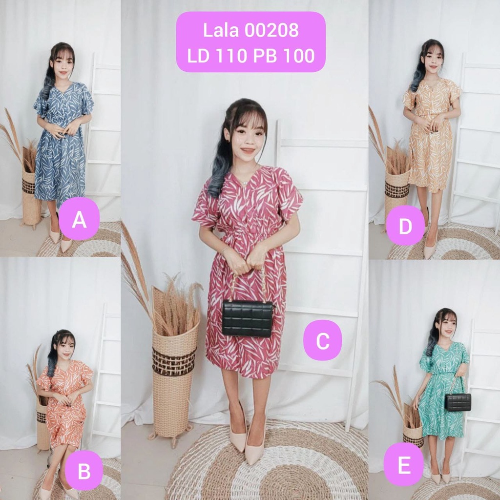 Jual Daster lala ukuran lingkar dada 110 panjang baju 100 bahan rayon ...