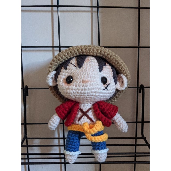 Jual Ganci / Gantungan Kunci Amigurumi One Piece Luffy, Chopper Rajut ...