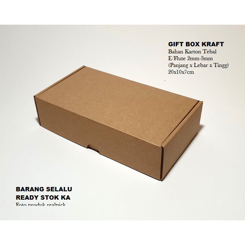 Jual Kardus Packing Kecil Mini 20x10x7 cm Dus Packaging Mini Murah ...