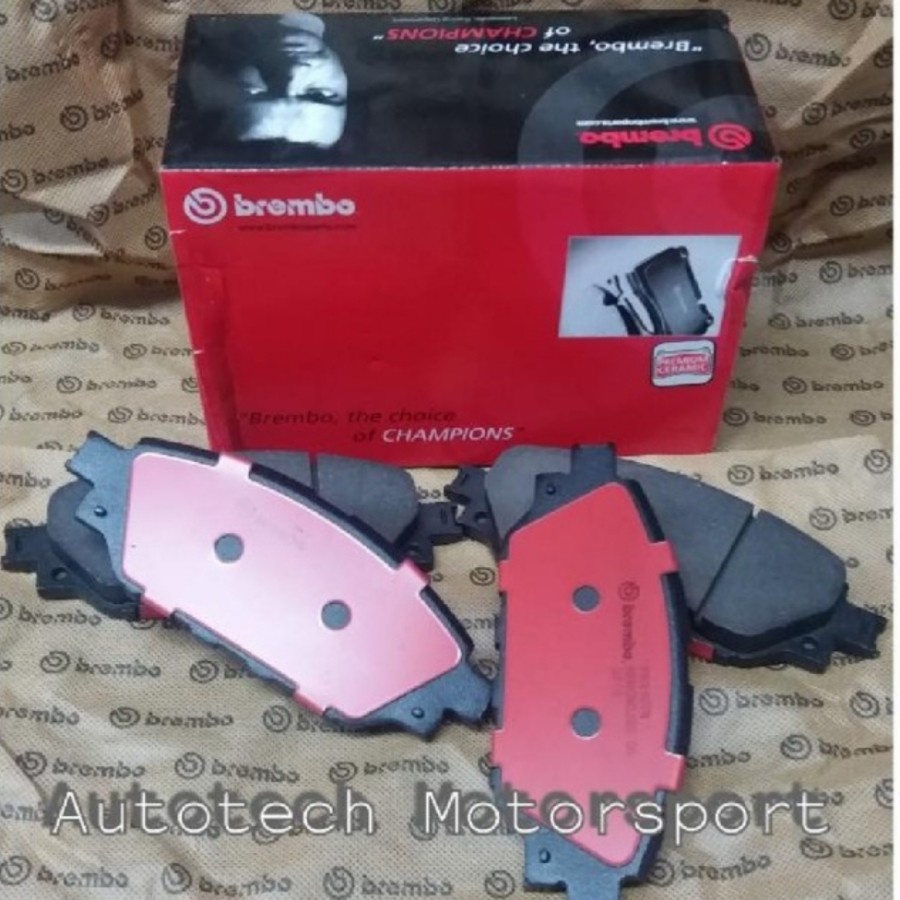 Jual BRAKEPAD KAMPAS REM DEPAN BREMBO TOYOTA INNOVA REBORN | Shopee ...