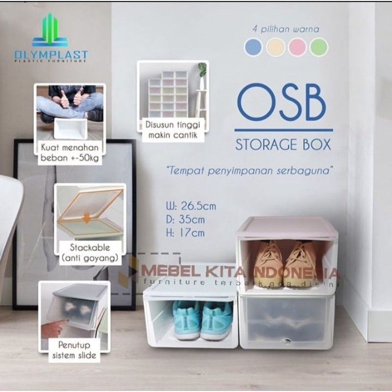 Jual Rak Serba Guna Olymplast Storage Box ( OSB ) | Shopee Indonesia