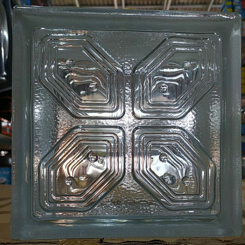 Jual GLASS BLOCK Dinding Merk MULIA - Blok Kaca - Roster Kaca Via Grab ...