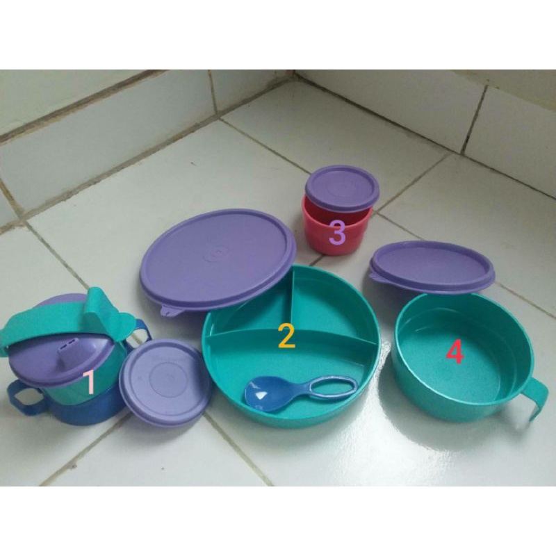 Jual Tupperware Baby Set ( 2 ), bonus kerokan buah Tupperware ( lihat ...
