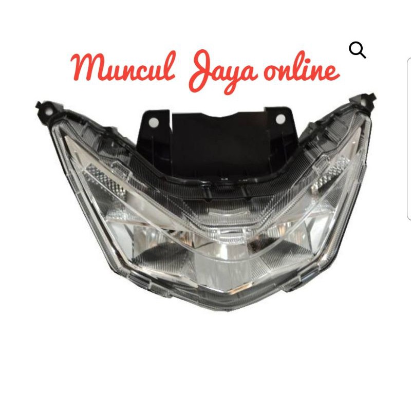 Jual 33100-K1A-N01 Reflektor Lampu Depan Honda New Beat LED Eco Street Deluxe K1A | Shopee Indonesia