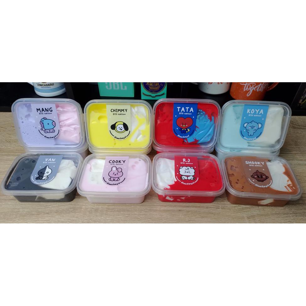 Jual ORIGINAL Slime Diary ID BT21 Slime Series - slimediaryid - SDI ...