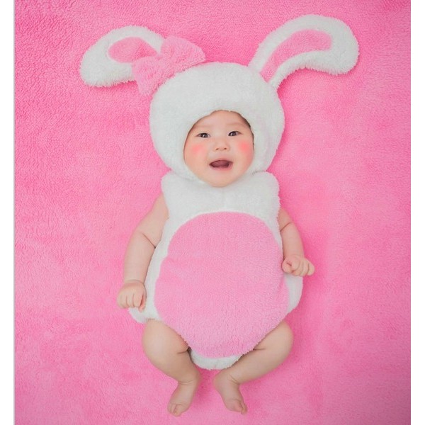Jual Kostum kelinci . Chubby pink Bunny . kostum . Animal costume ...