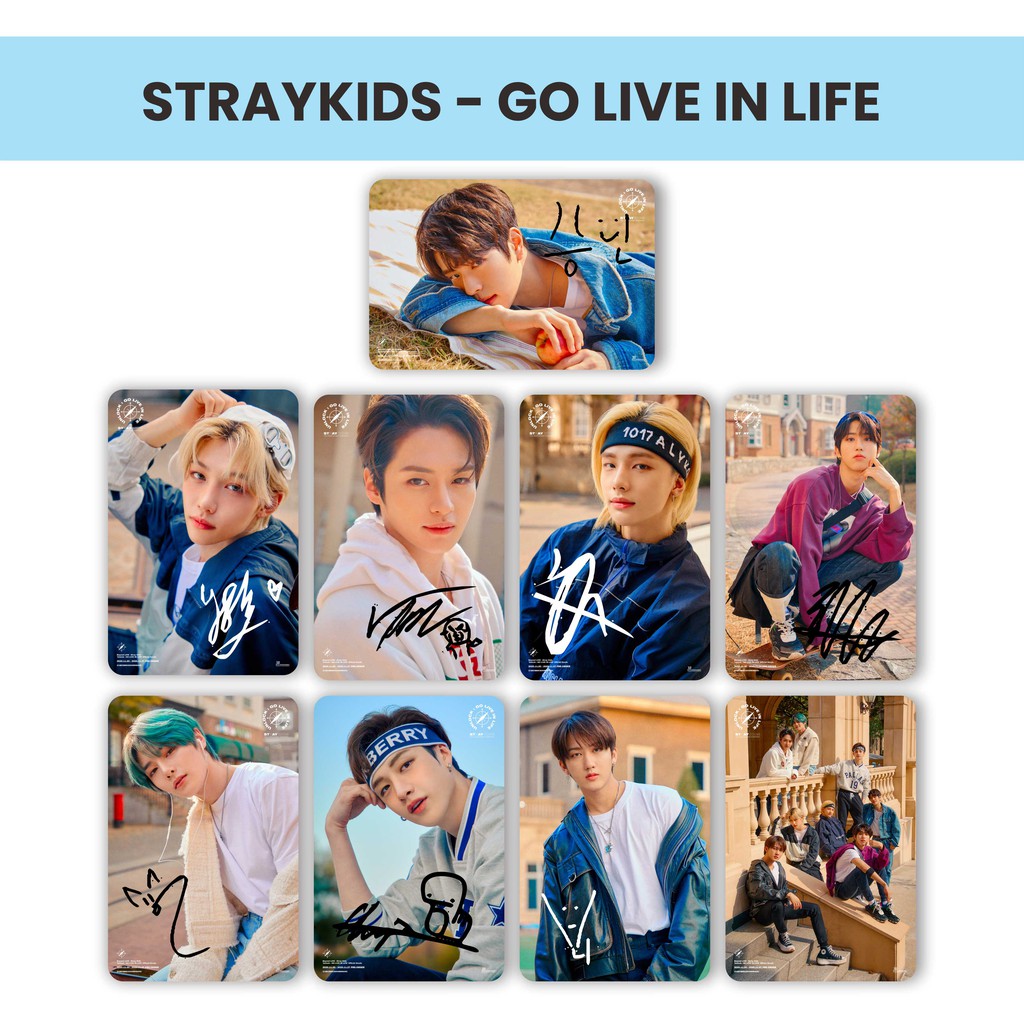 Jual Photocard KPOP STRAY KIDS GO LIVE IN LIFE (TTD All Member ...
