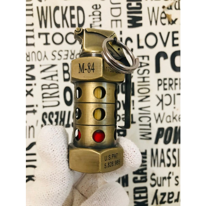 Jual Korek Api Gas M-84 Stun Grenade Korek Unik | Shopee Indonesia