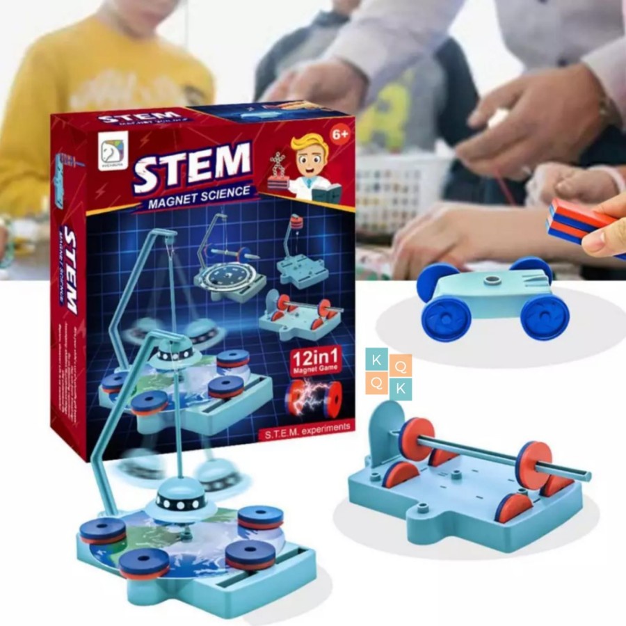 Jual STEM MAGNET SAINS EXPERIMENT 12 IN 1 | Shopee Indonesia