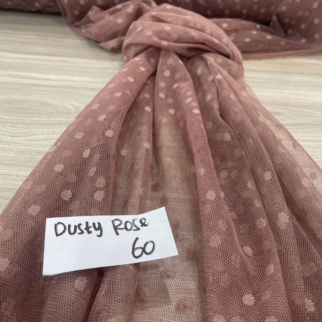 Jual Tille Dot / Tulle Dot / Tile Dot / Tile Polkadot / Tulle Bintik ...