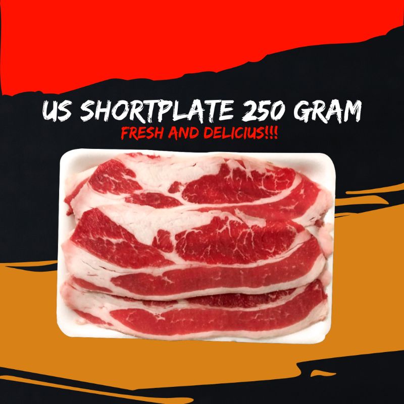 Jual US Shorplate 250 Gram / DAGING SLICE 250 GRAM | Shopee Indonesia