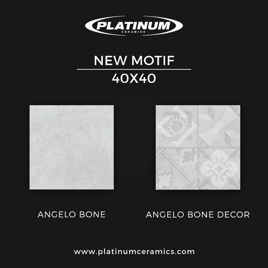 Jual KERAMIK LANTAI 40X40 ANGELO BONE / PLATINUM / MATT / KW1 | Shopee ...