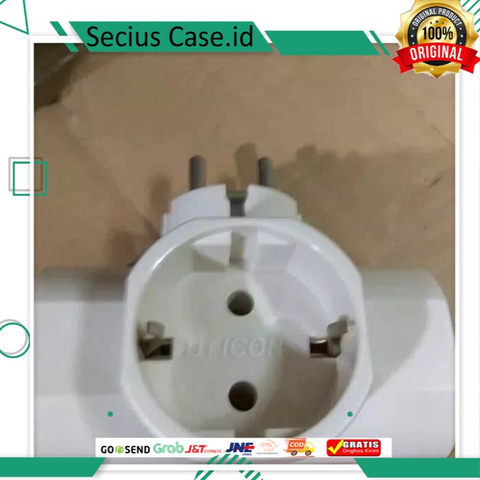 Jual STOP KONTAK T UTICON 3 LUBANG | Shopee Indonesia