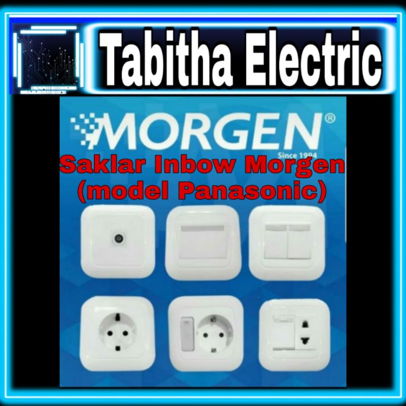 Jual Saklar Morgen Inbow (model Panasonic) isi 20pcs | Shopee Indonesia