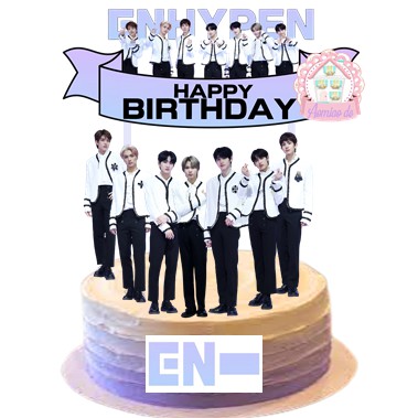 Jual KPOP ENHYPEN cake topper | Shopee Indonesia